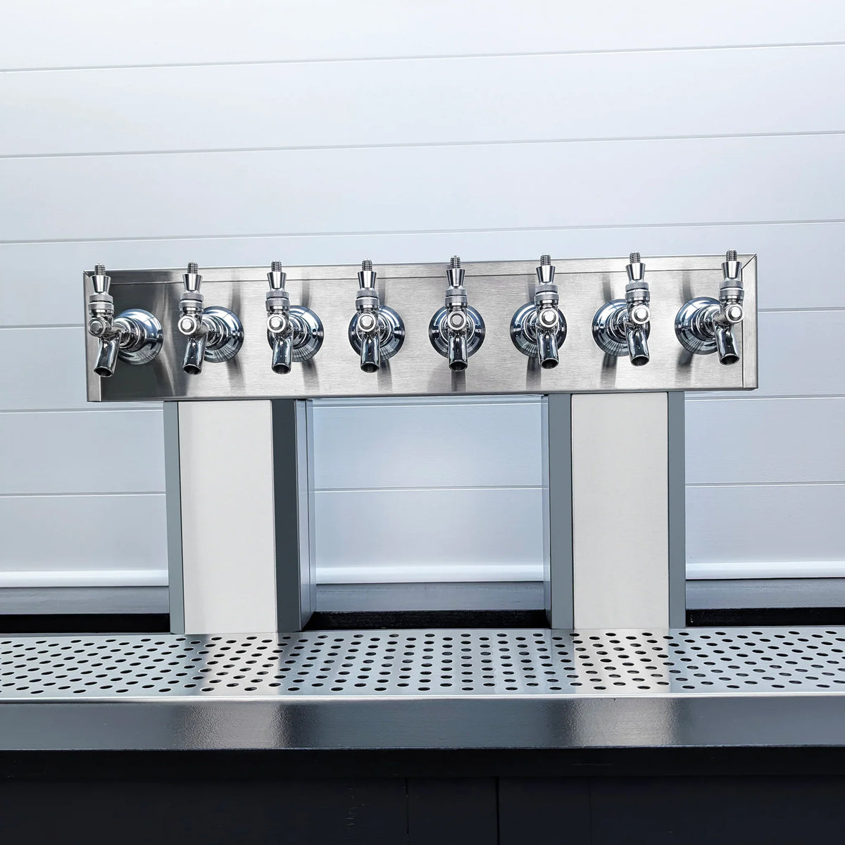 Stainless Steel Octagon Beer Tower | Commercial Draft System — Quality Draft Solutions